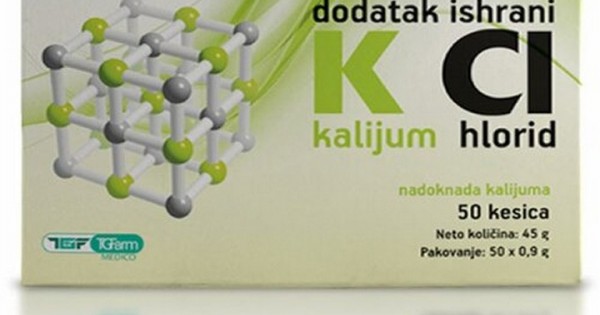 Goti Kalijum Hlorid Kesice 50X0,9G Kutija | BIOFARM Apoteka