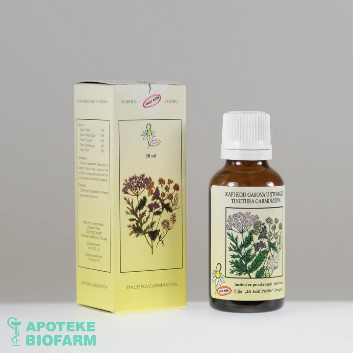 Pancic Kapi Protiv Gasova U Stomaku 30Ml - Tinctura Carminativa ...