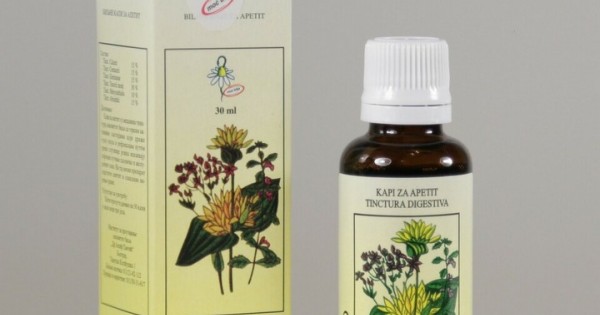 Pancic Kapi Za Apetit 30Ml - Tinctura Digestiva | BIOFARM Apoteka