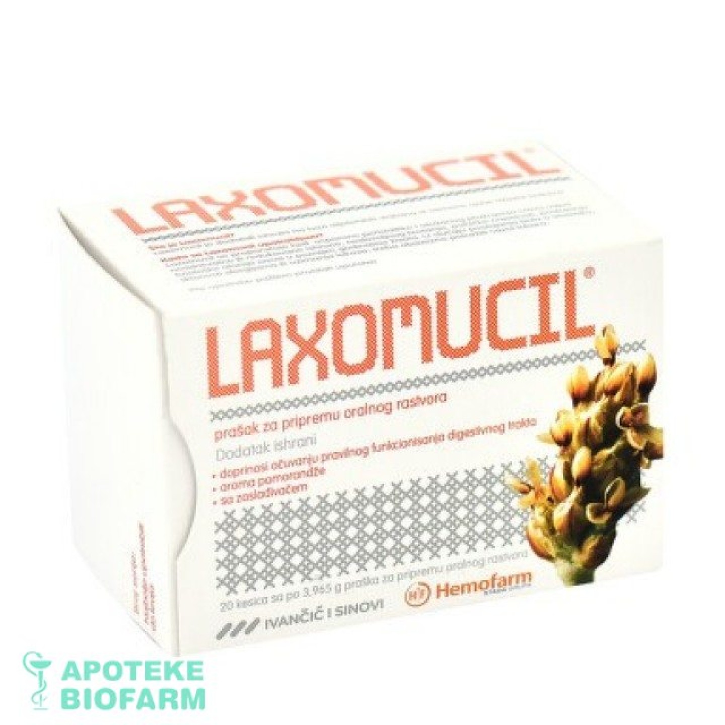 Laxomucil Plv A20 | BIOFARM Apoteka