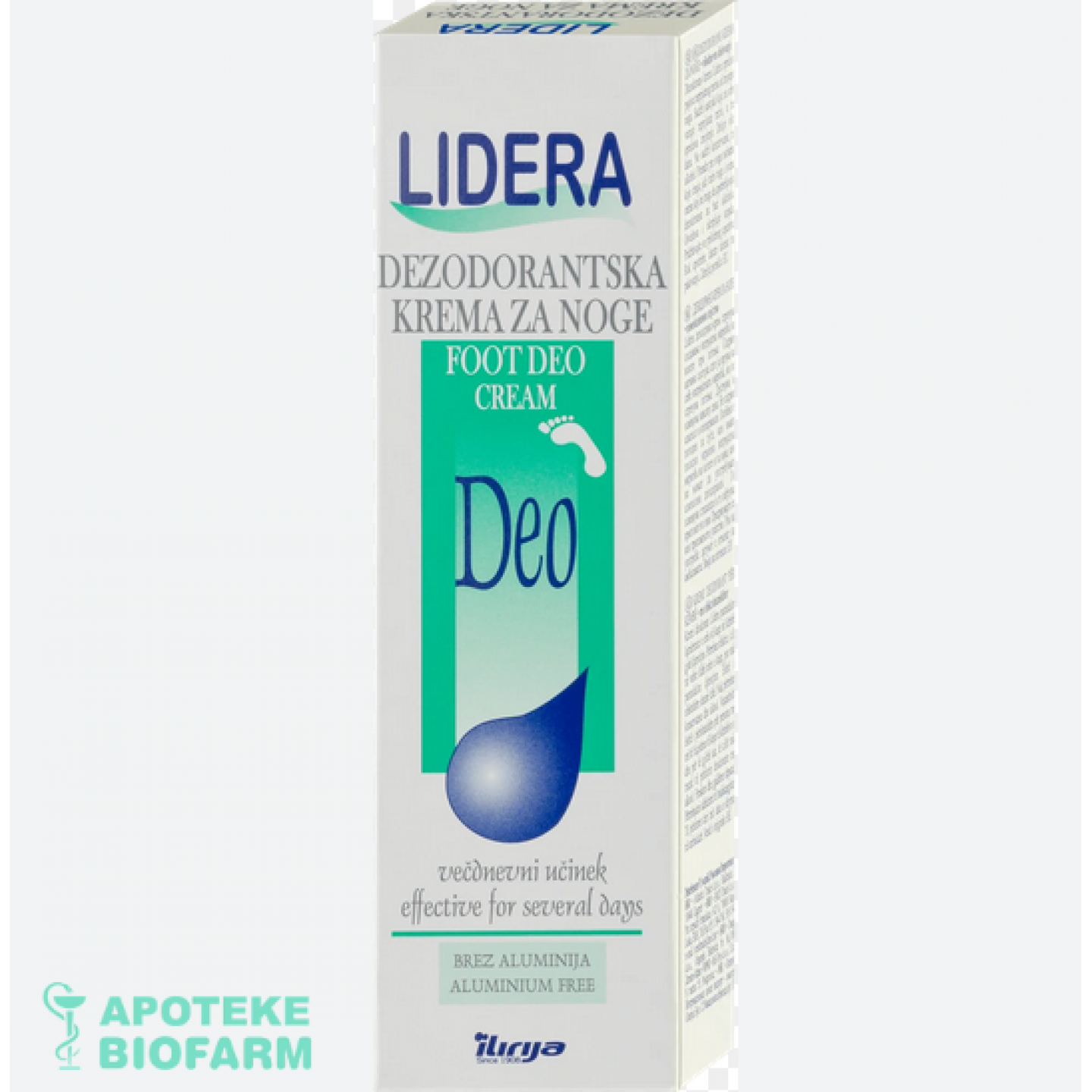 Lidera Deo Krema Za Noge 50Ml | BIOFARM Apoteka