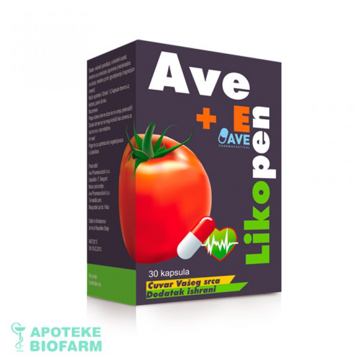 Likopen Ave +Vit.e Cps.a30 | BIOFARM Apoteka