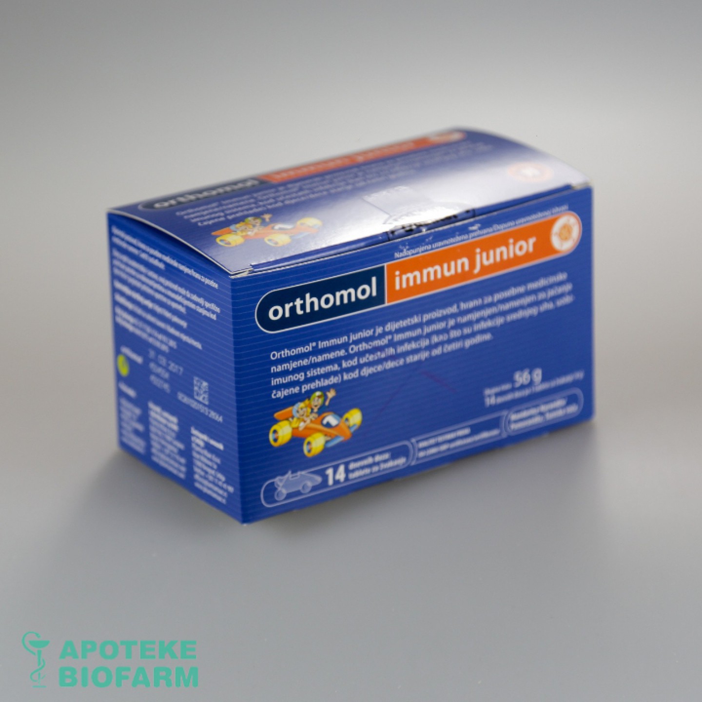 Orthomol Immun Junior 30 Doza Orange | BIOFARM Apoteka
