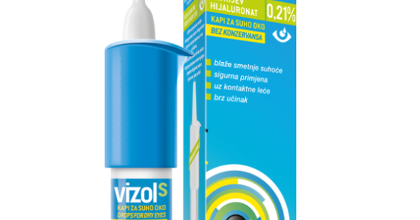 Vizol S Veštačke Suze U Kapima 0,21% 10Ml | BIOFARM Apoteka