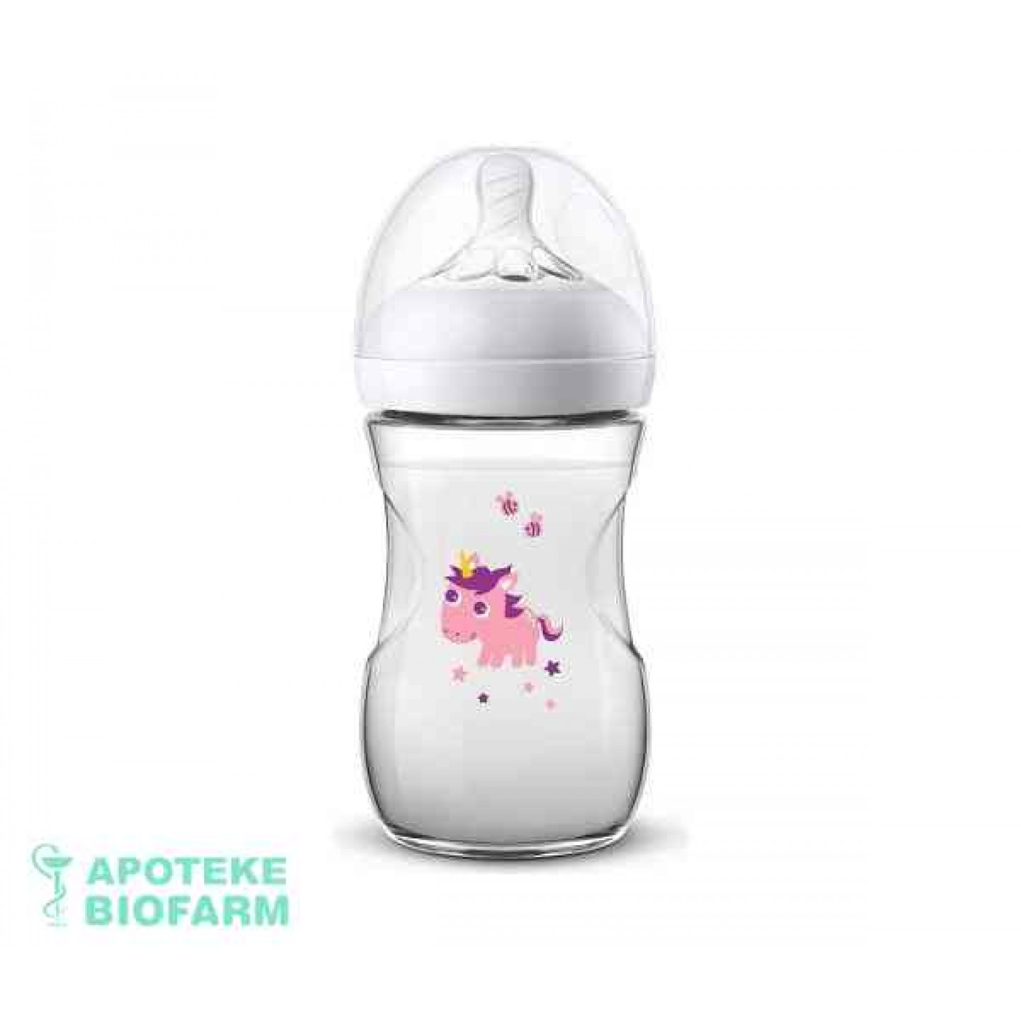 Avent Flašica Natural Unicorn 260Ml 70081 | BIOFARM Apoteka