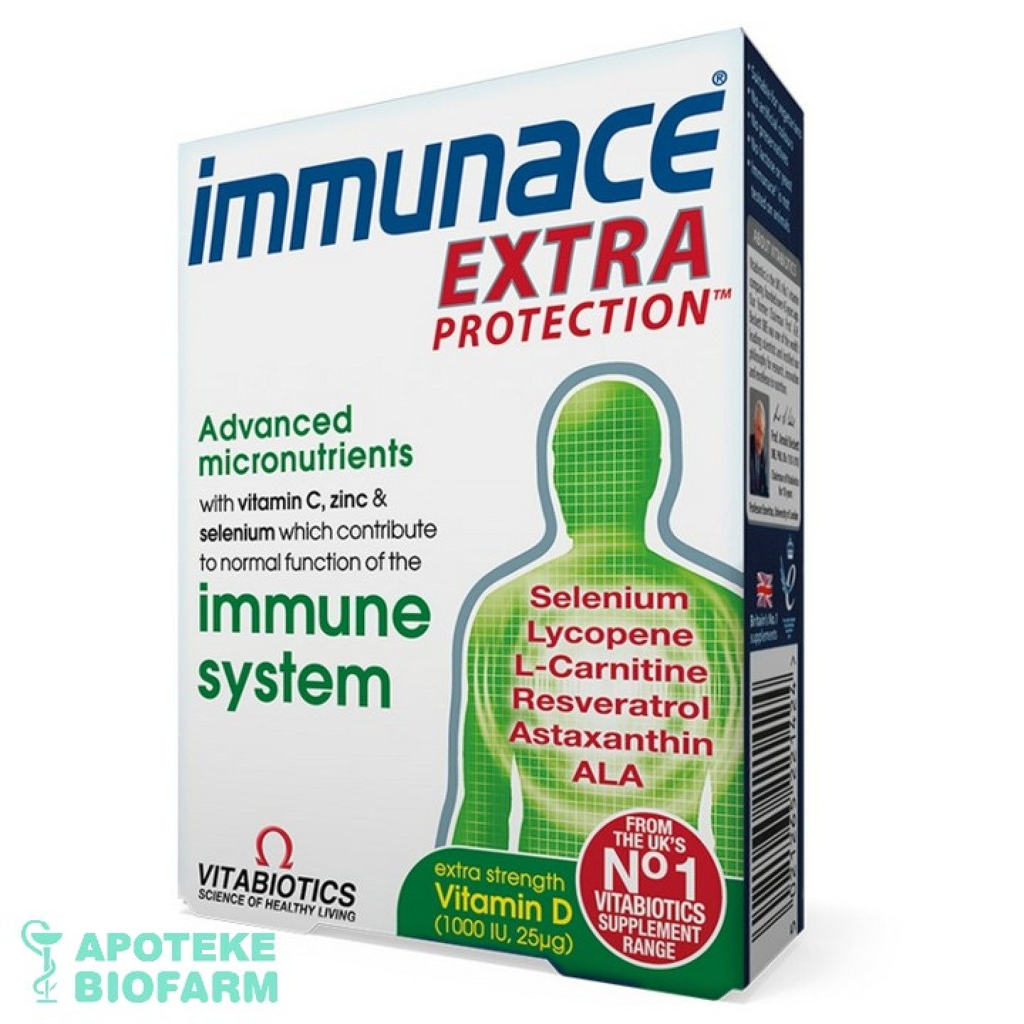 Immunace Extra Protection Tbl. A30 Inpharm | BIOFARM Apoteka