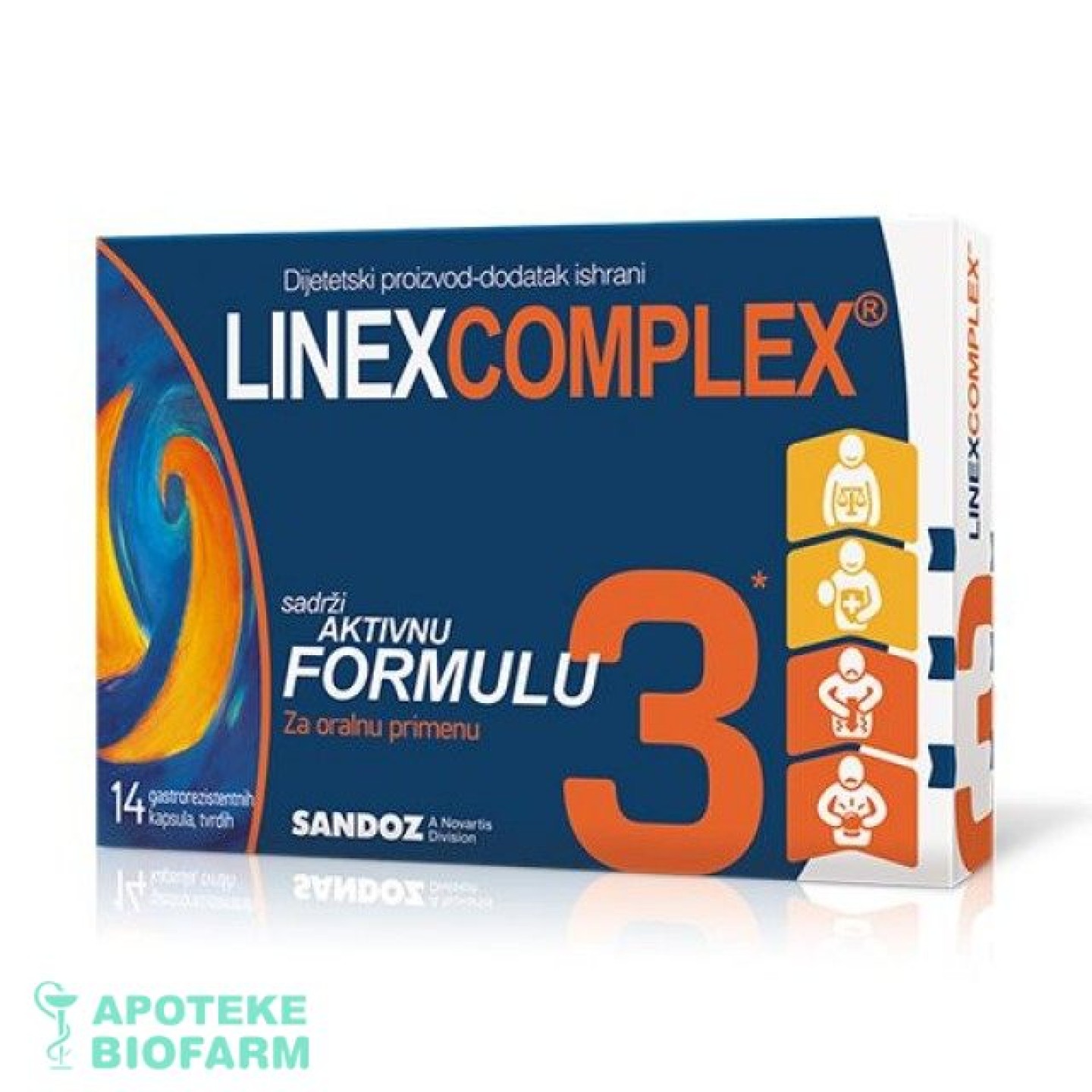 Linex Complex Kapsule A14 | BIOFARM Apoteka