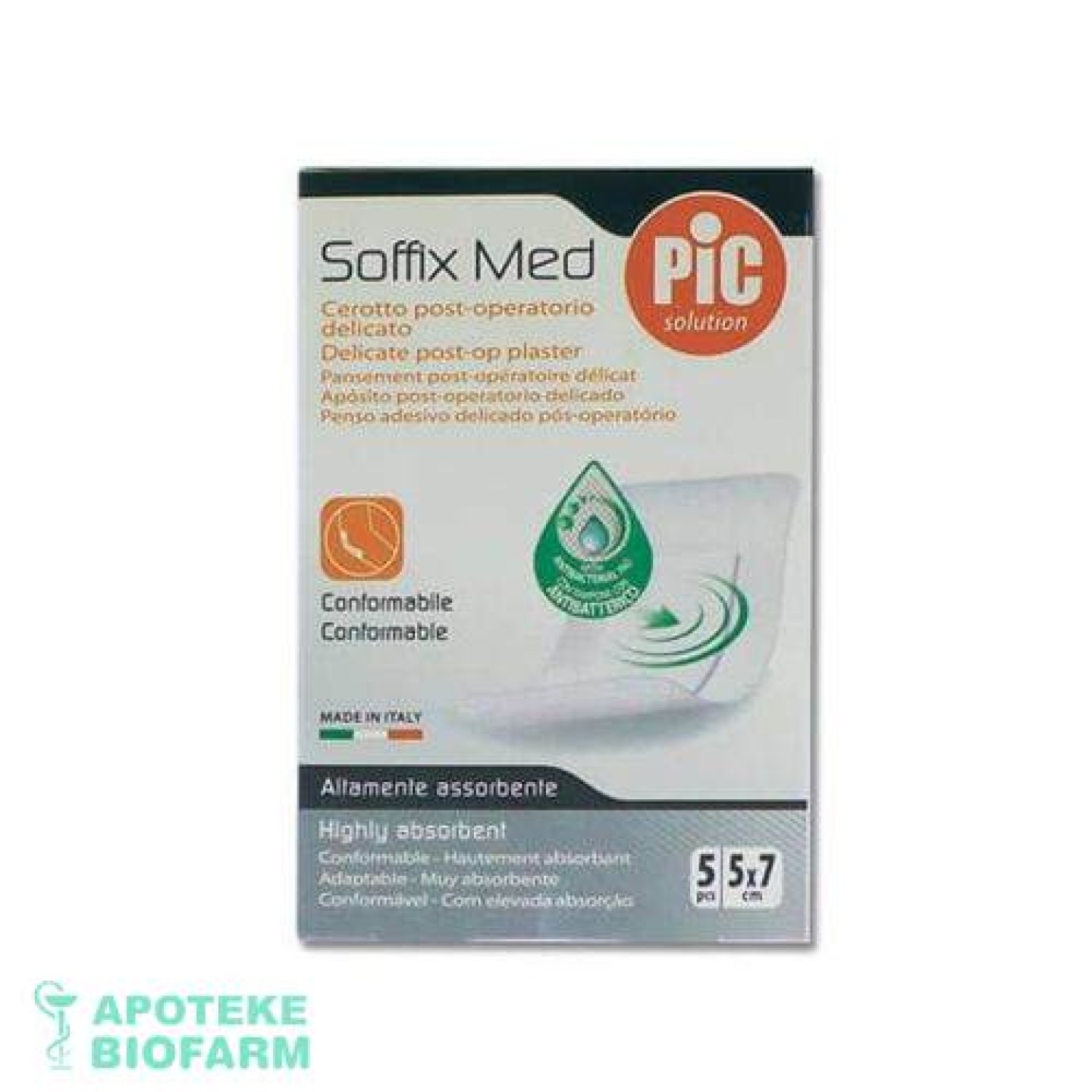 Pic Komprese Soffix Med 15 X 10Cm A5 | BIOFARM Apoteka