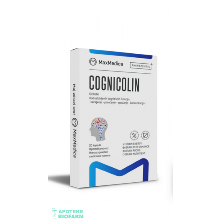 Max Medica Cognicolin Cps A20 | BIOFARM Apoteka