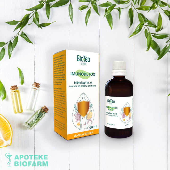 Bio Teo Kapi Broj 16 (Imunitet,Alergije) 50Ml | BIOFARM Apoteka