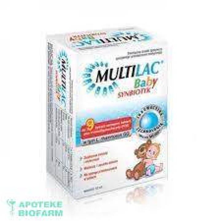 Multilac Baby Synbiotikum Prasak A10 Kutija | BIOFARM Apoteka