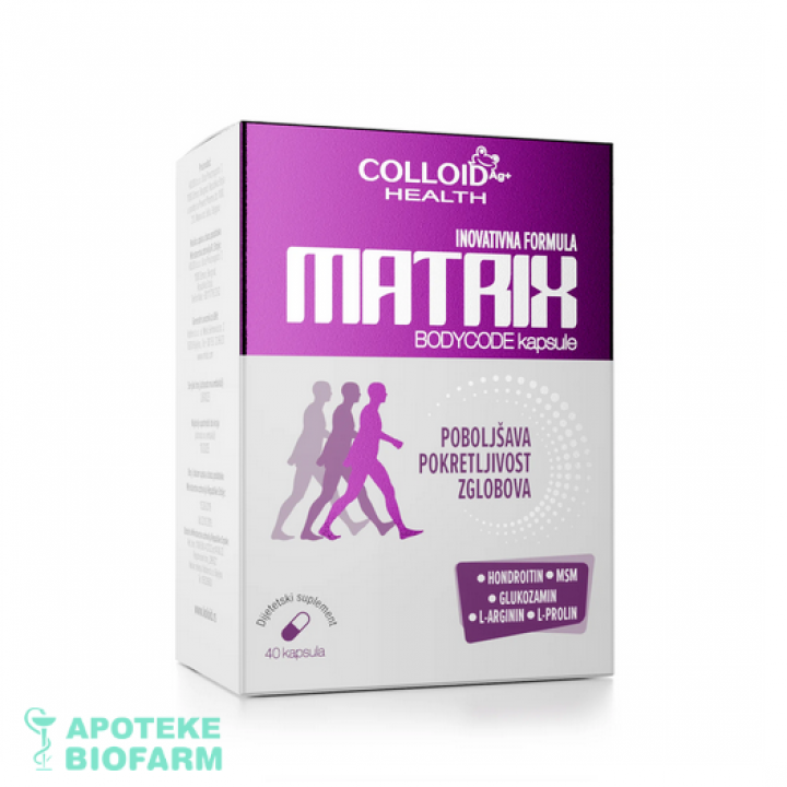 Matrix Bodycode Caps A40 | BIOFARM Apoteka