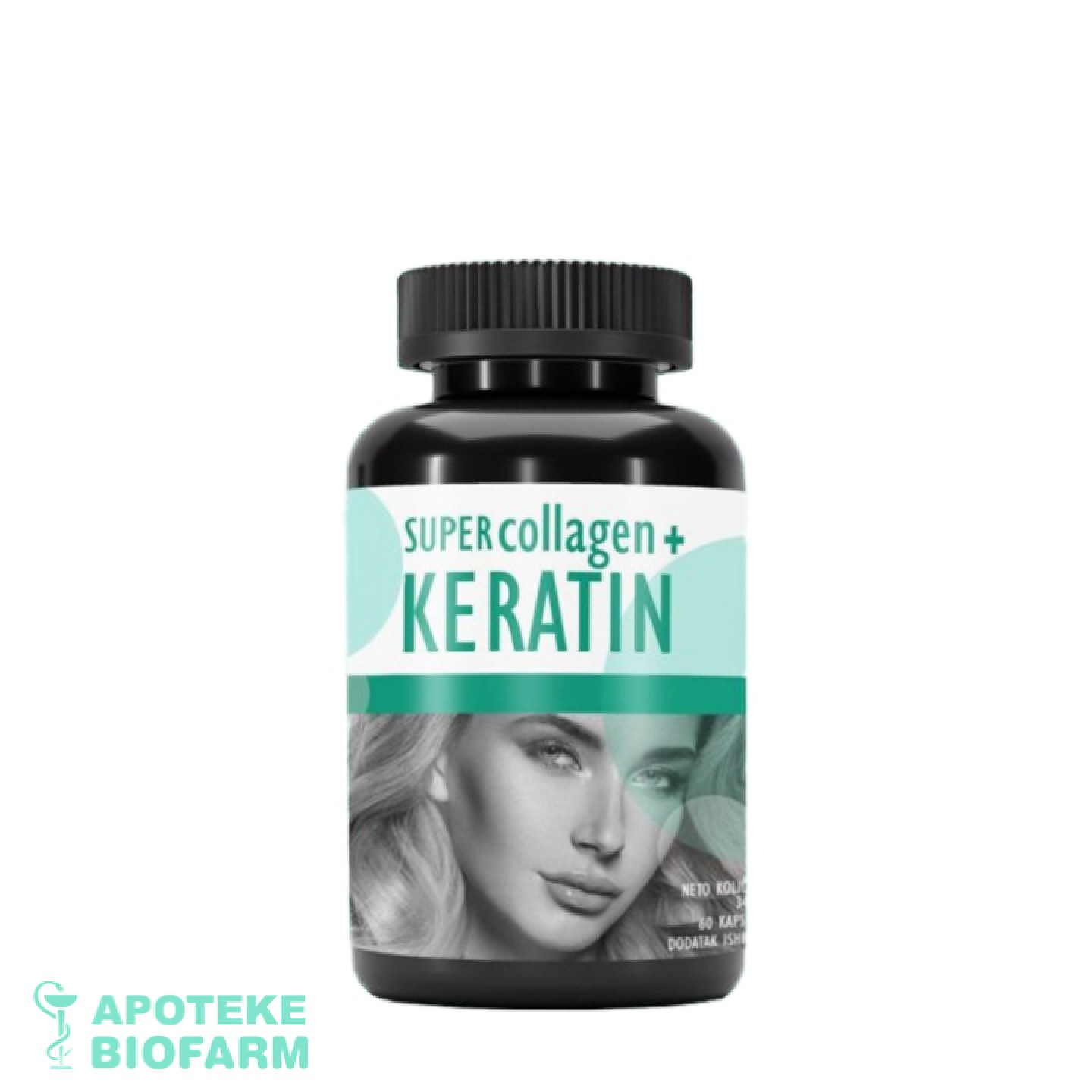 Super Collagen+Keratin Caps A60 | BIOFARM Apoteka