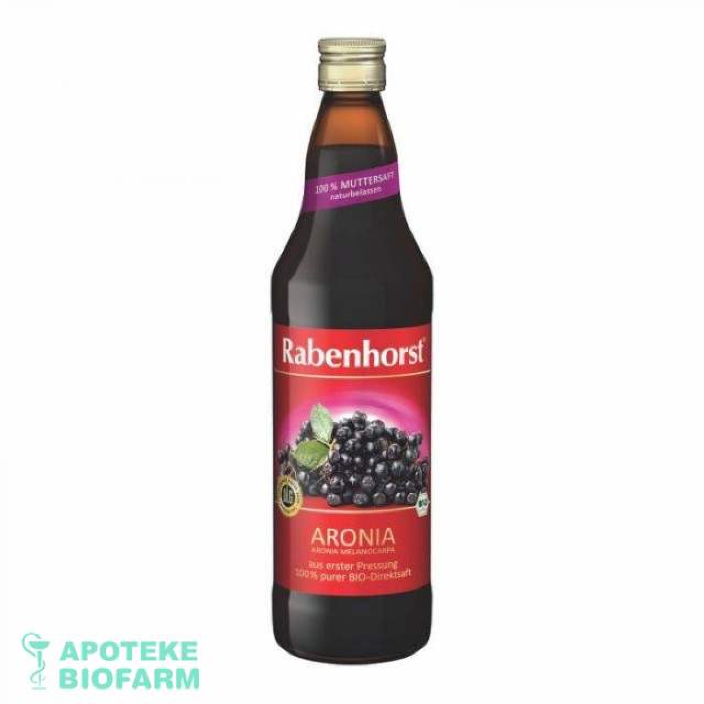 Rabenhorst Sok Od Aronije 750Ml | BIOFARM Apoteka