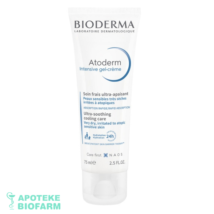 Bioderma Atoderm Intensive Gel-Krem 75Ml | BIOFARM Apoteka
