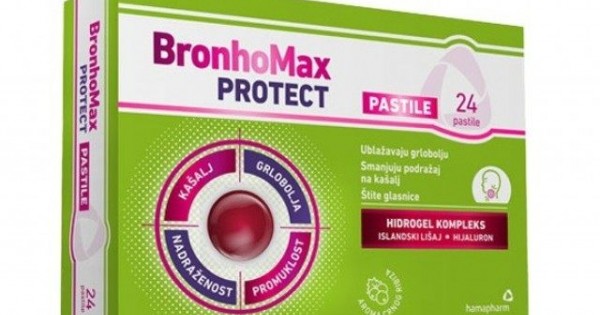 Bronhomax Protect Pastile A24 | BIOFARM Apoteka
