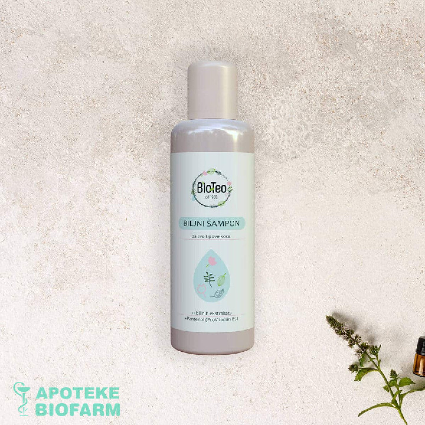 Bio Teo Šampon 200Ml | BIOFARM Apoteka
