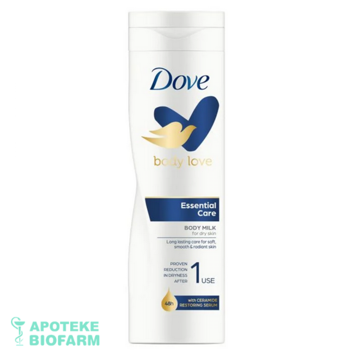 Dove Body Losion Essential Milk 250Ml | BIOFARM Apoteka