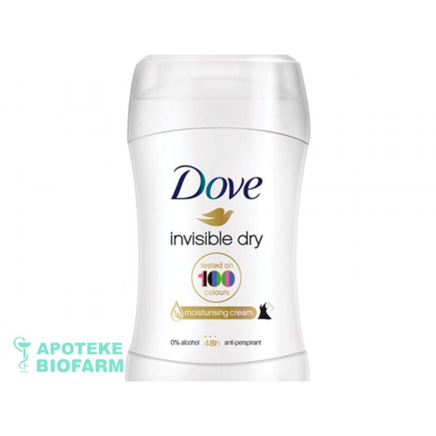 Dove Deo Stick Women-Invisible Dry 40 Ml | BIOFARM Apoteka