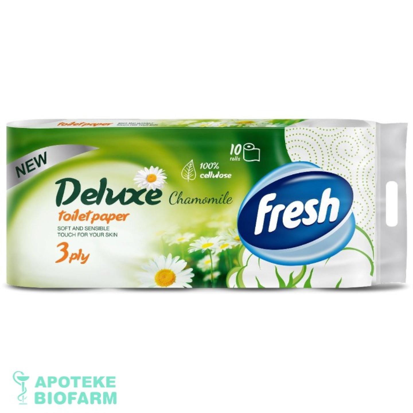 PIRAMIDA FRESH T. PAP. DELUXE 10/1 KAMILICA 3SL. | BIOFARM Apoteka