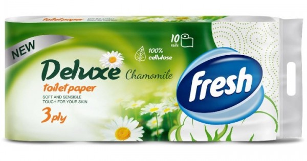 PIRAMIDA FRESH T. PAP. DELUXE 10/1 KAMILICA 3SL. | BIOFARM Apoteka