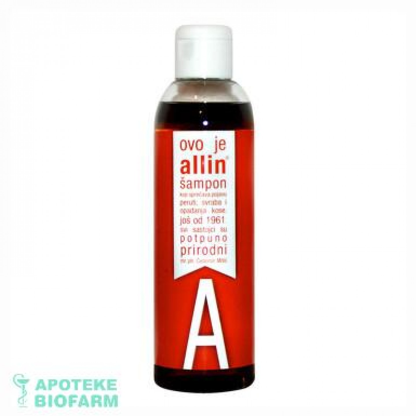 Alin Šampon Protiv Peruti I Opadanja Kose 200Ml | BIOFARM Apoteka