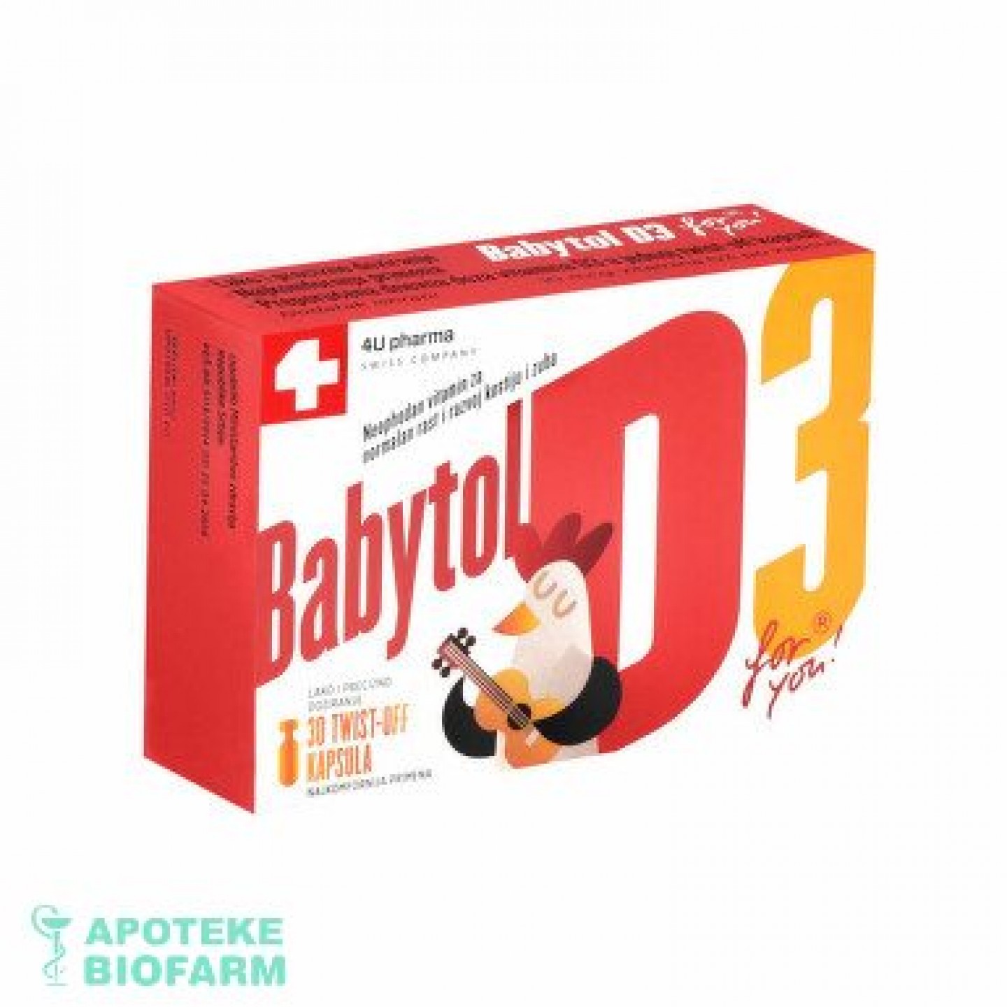 Babytol D3 Twist-Of Cps A30 | BIOFARM Apoteka
