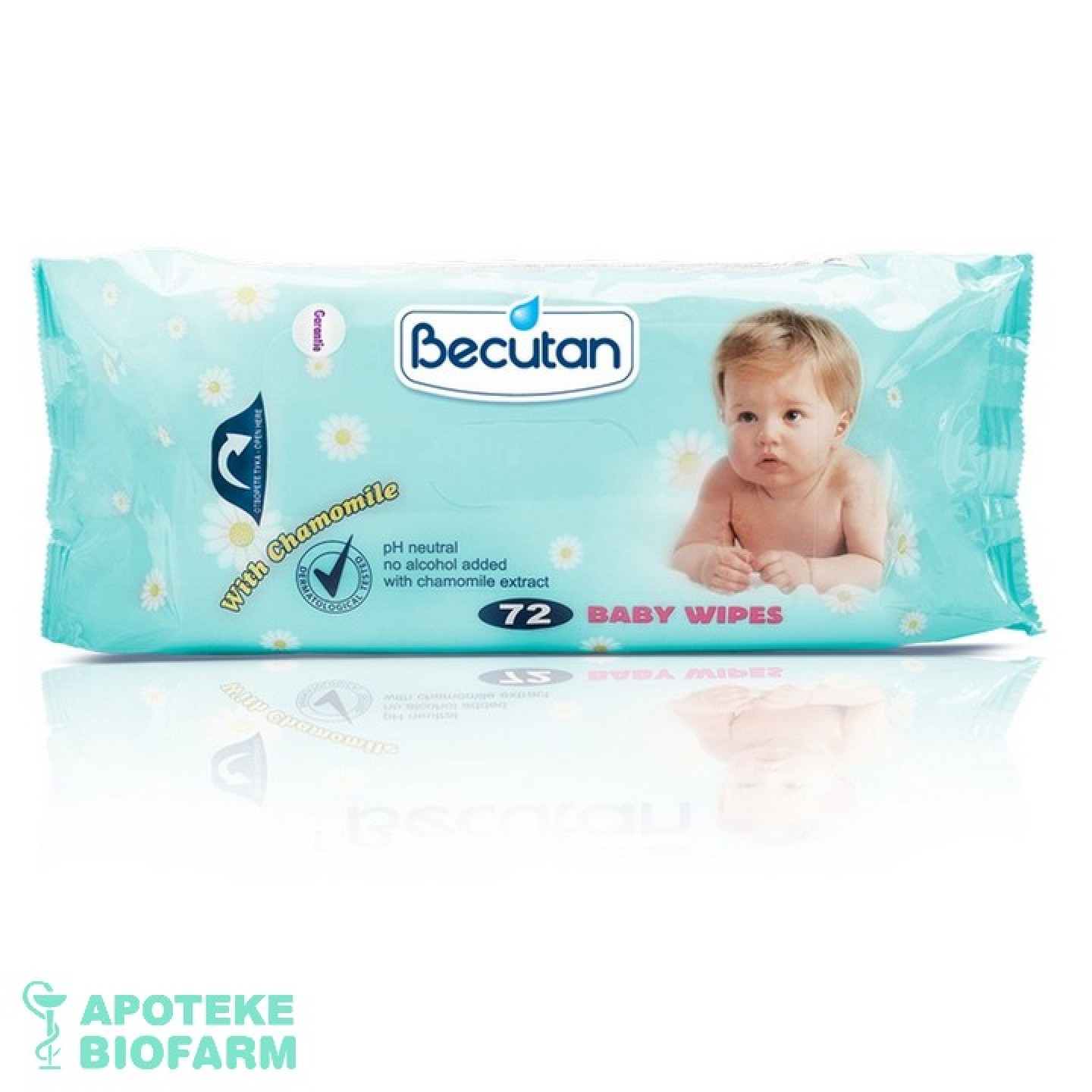Becutan Vlazne Maramice A72 | BIOFARM Apoteka