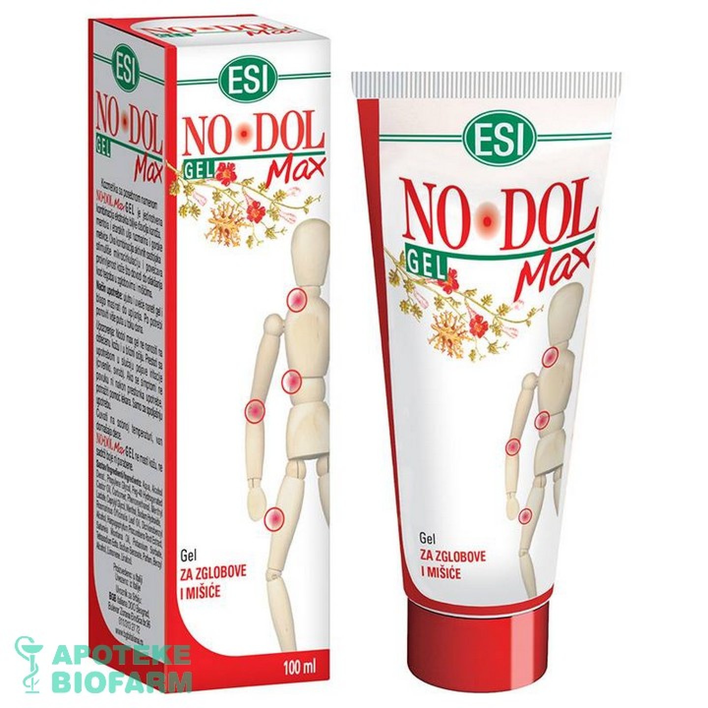 Esi Nodol Max Gel 100G | BIOFARM Apoteka