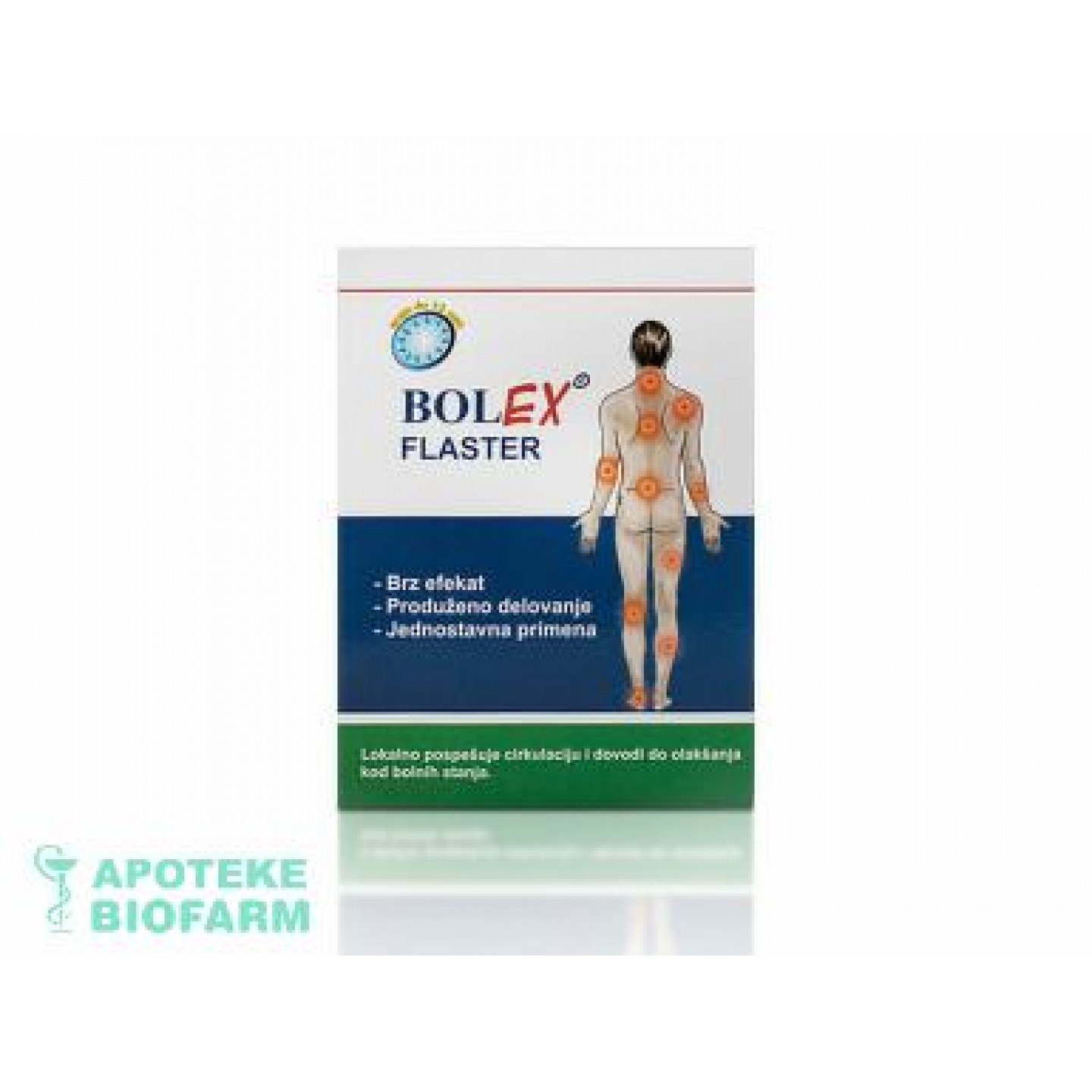 Bolex Flaster A6 | BIOFARM Apoteka