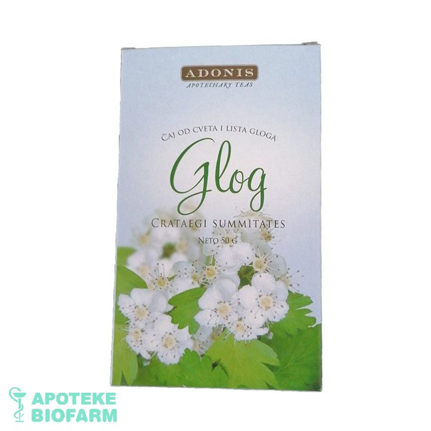 Caj Glog Cvet I List 50G Adonis | BIOFARM Apoteka