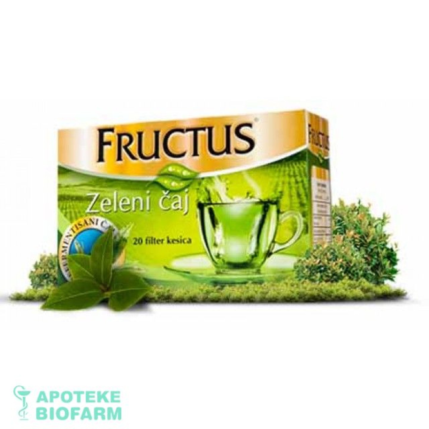 Caj Zeleni Filter A20 Fructus | BIOFARM Apoteka