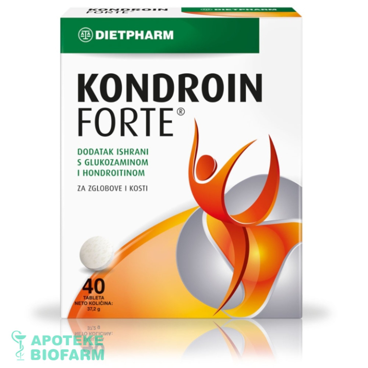 Dietpharm Kondroin Forte Tablete A40 | BIOFARM Apoteka