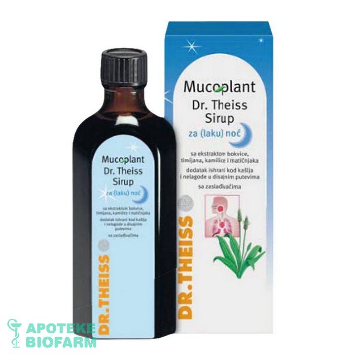 Mucoplant Sirup Za Laku Noc 100Ml | BIOFARM Apoteka