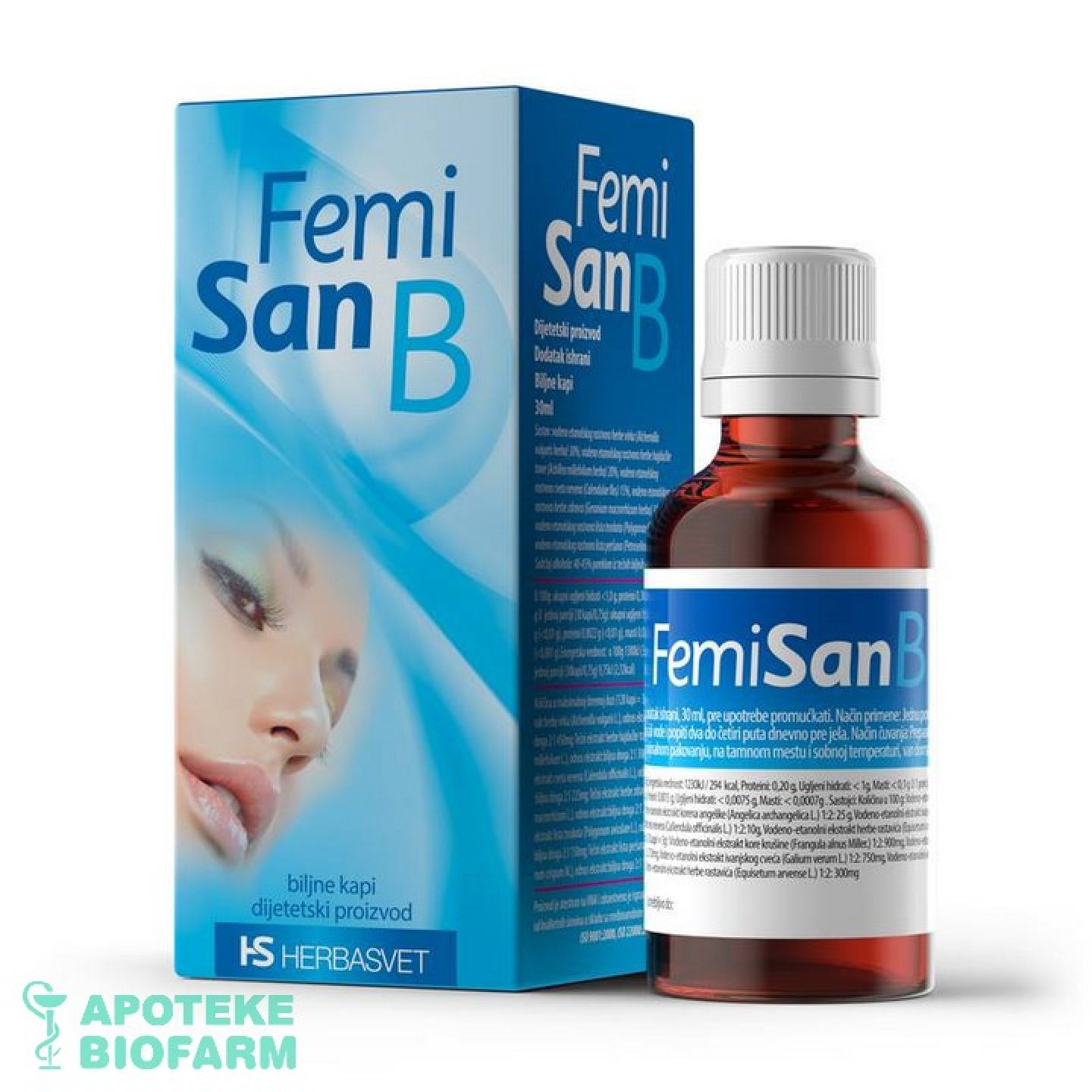 Femisan B Kapi 30Ml | BIOFARM Apoteka
